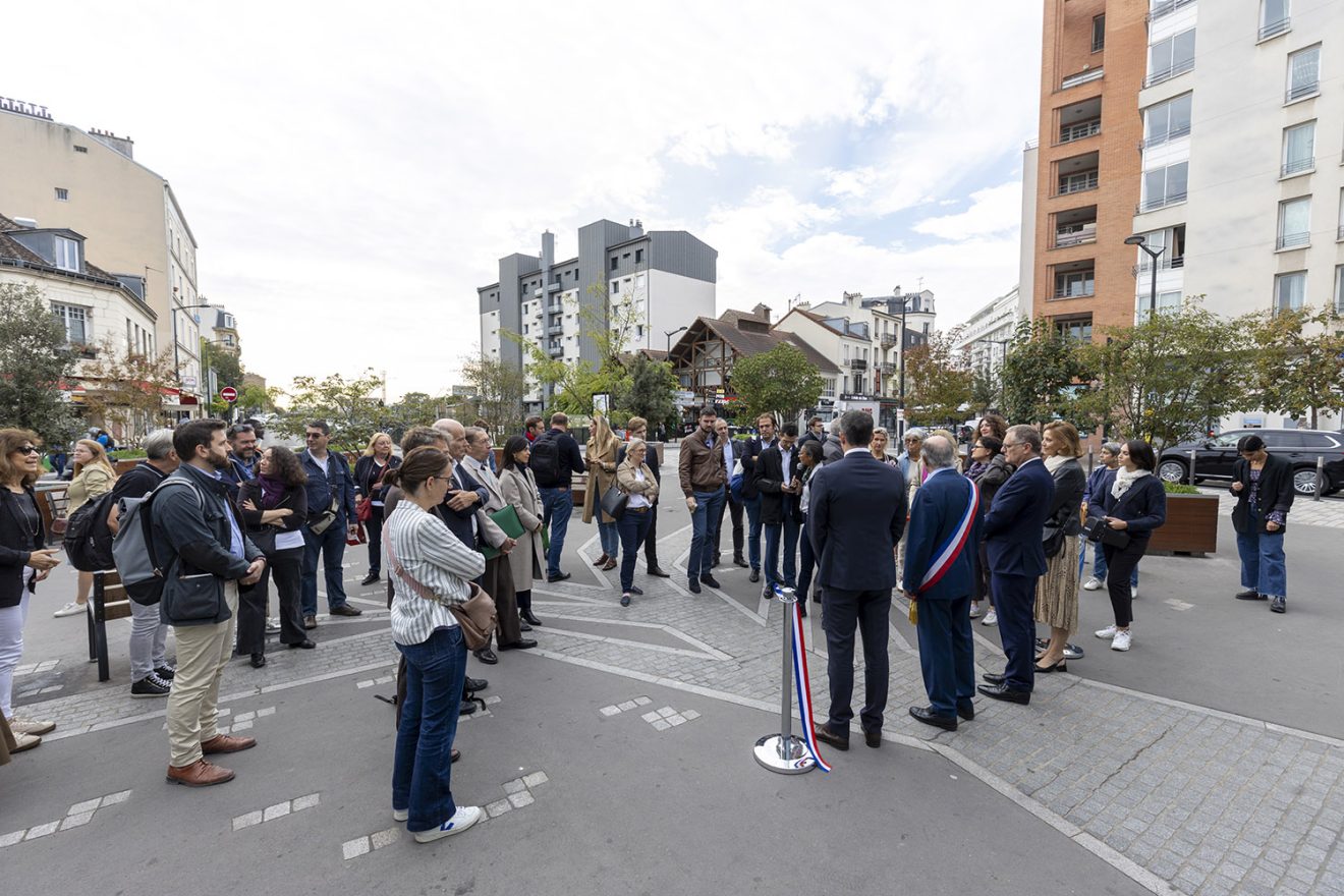 PHOTOS : INAUGURATION DU NOUVEAU HALL DE LA GARE DE BOIS-COLOMBES ...