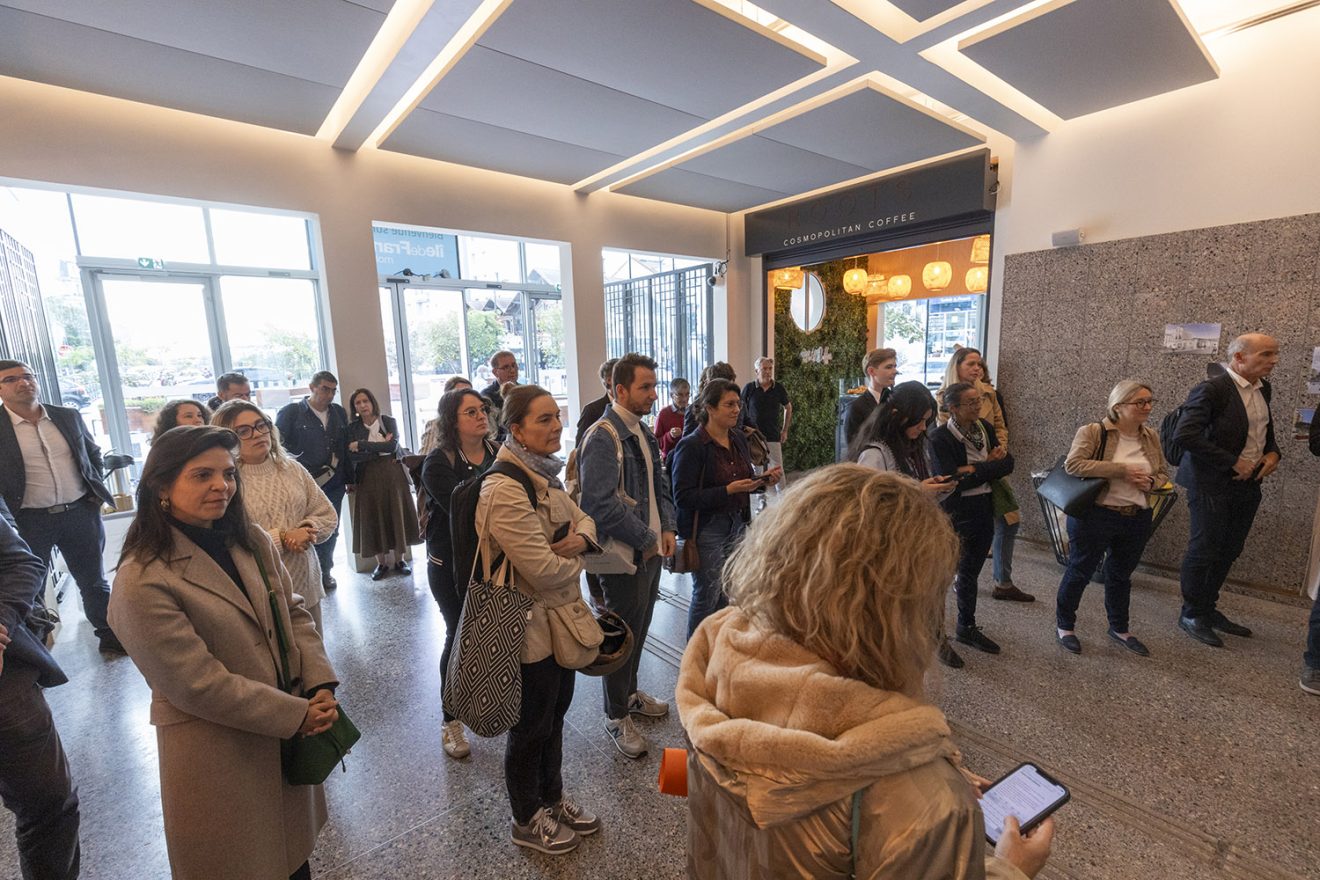 PHOTOS : INAUGURATION DU NOUVEAU HALL DE LA GARE DE BOIS-COLOMBES ...